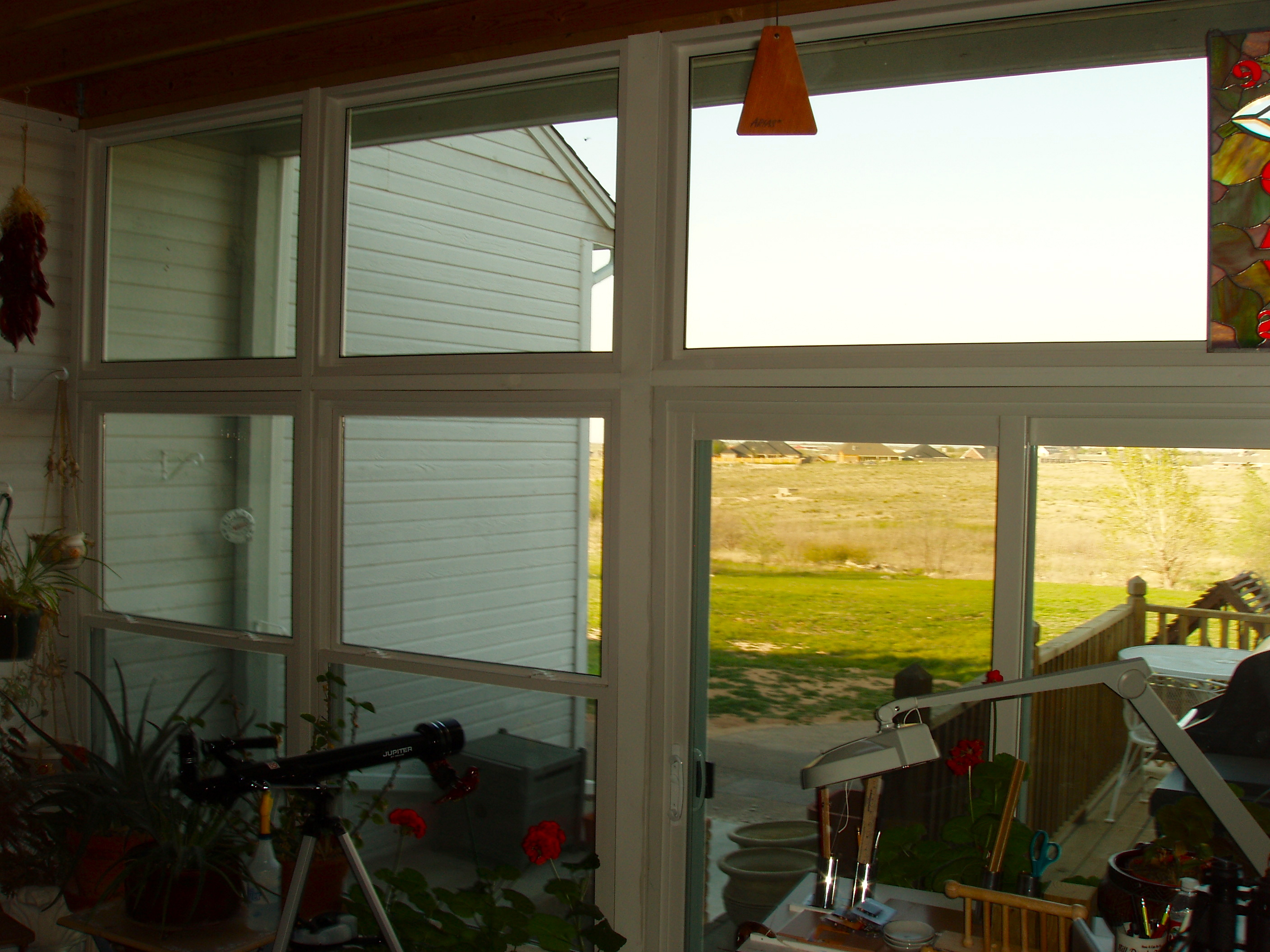 Patio Enclosure Inside | Lone Star Windows and Siding