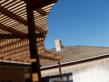 Cedar Pergola Custom Design 4 | Lone Star Windows and Siding