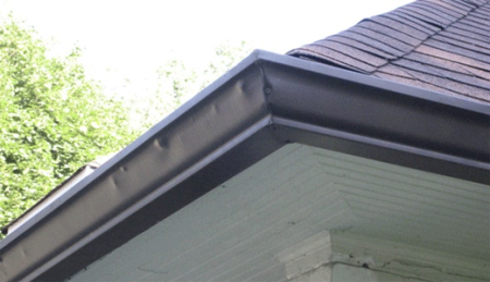 hail-damaged-gutters | Lone Star Windows and Siding